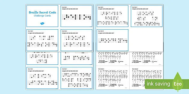 Braille Braille Alphabet And Contractions