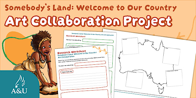 Somebody's Land: Welcome to Our Country Art Collaboration Project