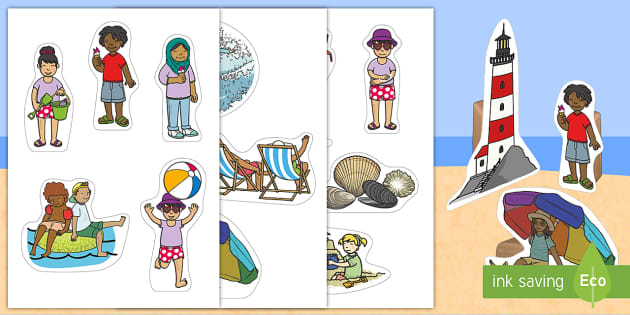 Seaside Small World Characters (teacher made)