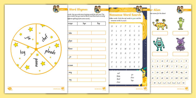 Level 5: Independent Activity Pack 1