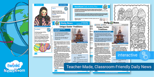 Unique Easter Traditions KS2 - Twinkl NewsRoom - Twinkl