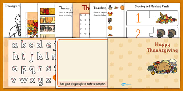 Parents Thanksgiving Pack (teacher made) - Twinkl
