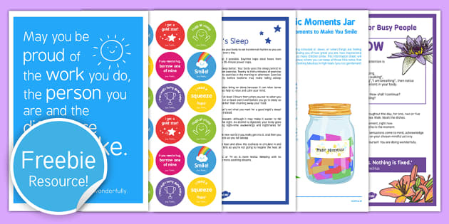 FREE! - Teacher Wellbeing Toolkit Resource Pack