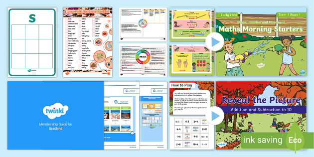 Outdoor Learning Early Years Scotland | Twinkl - Twinkl