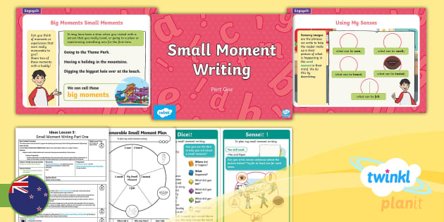 Level 2 Ideas Lesson 3: Small Moment Writing Part One