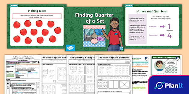 Phase 1 Number: Quarter of Sets (Finding Quarter of a Set)