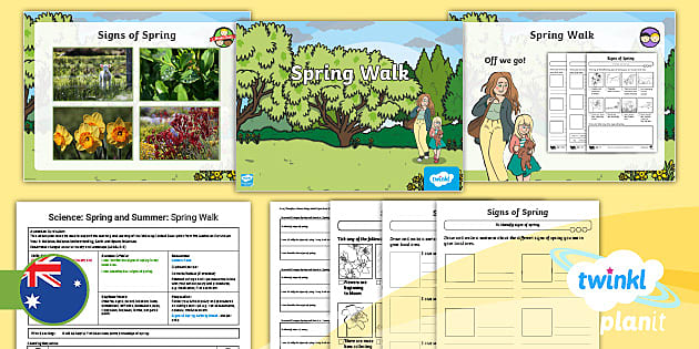 Year 1 Science Spring and Summer Lesson 3 Spring Walk