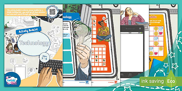Technology Activity Booklet (7 to 9 years) (teacher made)