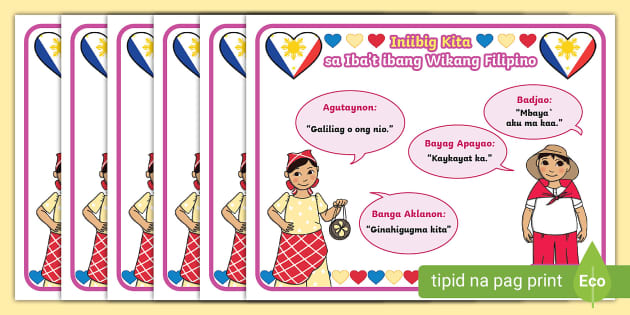 Iniibig Kita sa Iba't Ibang Wikang Pilipino | Twinkl Iniibig Kita sa Iba't Ibang Wikang Pilipino | Twinkl
