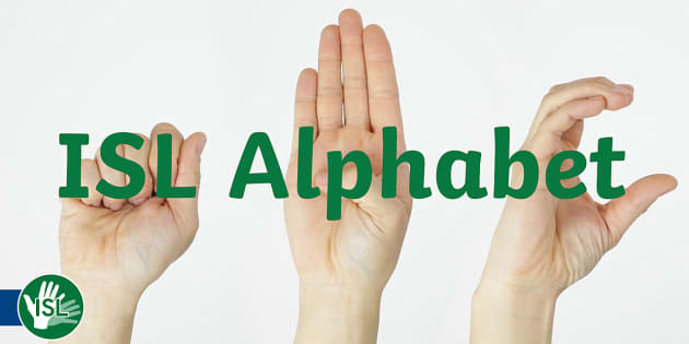 Irish Sign Language Alphabet ISL Video Twinkl Irish Sign Language Alphabet ISL Video Twinkl