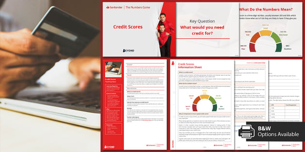 FREE! - 👉 Credit Scores (teacher made) - Twinkl