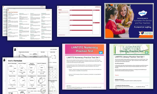FREE! - 'Preparing for LANTITE' Prac Teachers Resource Pack