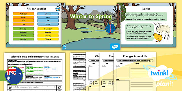 Year 1 Science Spring and Summer Lesson 1 Winter to Spring