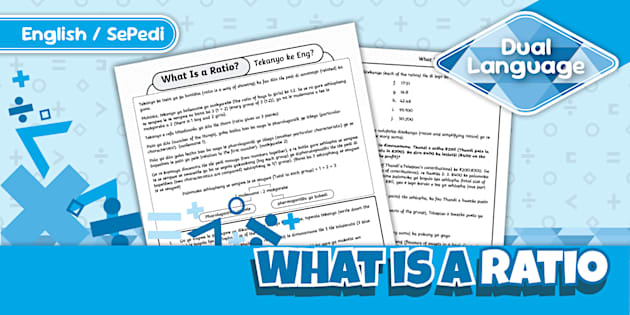 Grade 7 Maths - Term 1 - What Is a Ratio? - Notes and Exercises ...