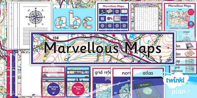 Year 5 Geography | Marvellous Maps | Map Reading Resources