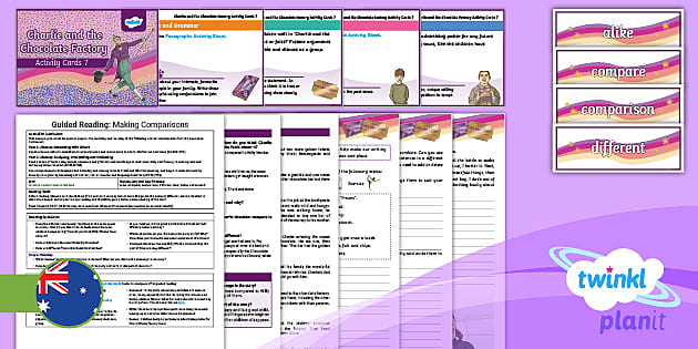 Y3 Charlie and the Chocolate Factory Guided Reading 7