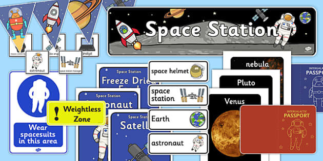 Space Station Role Play Pack-space station, role play, pack