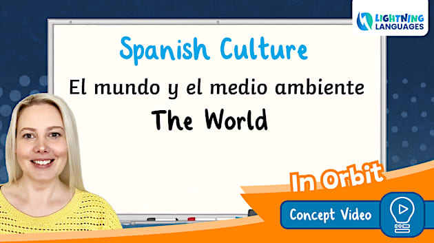 👉 Lightning Languages | Spanish | In Orbit | The World Culture Concept ...