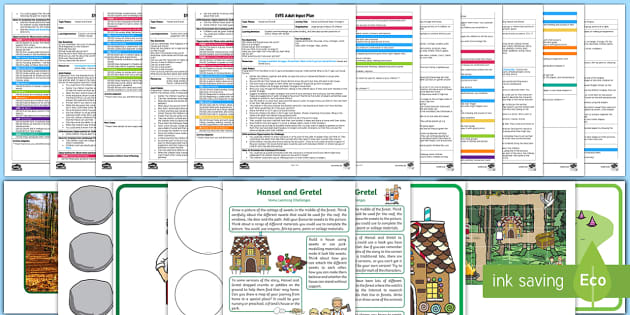 EYFS Hansel and Gretel Adult Input Planning and Resource Pack