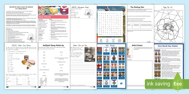 NZ Anzac Day Resource Pack (Teacher-Made) - Twinkl