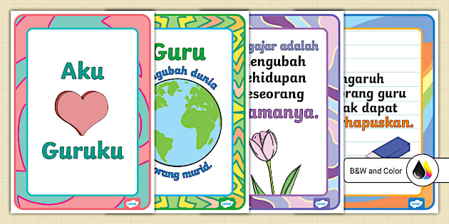 Poster Spesial Hari Guru (l'insegnante ha fatto) - Twinkl