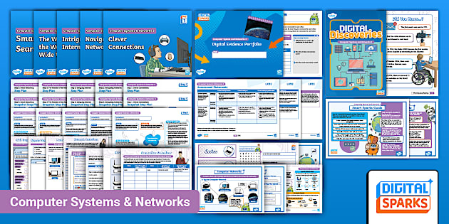 Digital Sparks: Computer Systems and Networks 3: Unit Pack