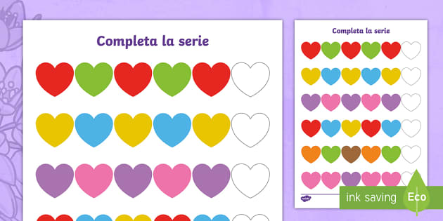 Completa la serie: Más colores - Día de la Madre - Twinkl