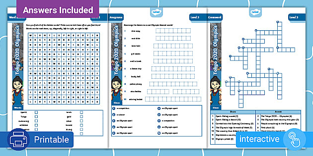 2020 Olympics Essential Puzzle Collection – Twinkl Puzzled