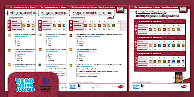 FREE! - The Miraculous Journey of Edward Tulane Chapter Chatter ...