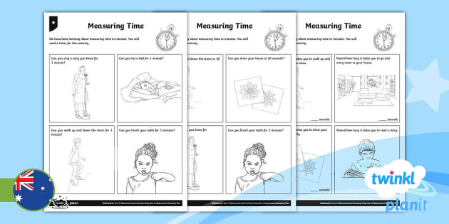 Year 3 Using Units of Measurement: Measuring Time Home Learning Tasks