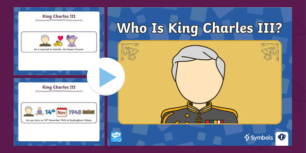 FREE! - Twinkl Symbols: Who Is King Charles III? PowerPoint