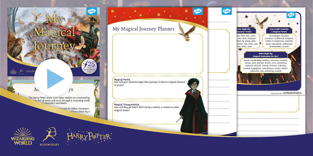 FREE! - Harry Potter Book Night: My Magical Journey Activity Pack