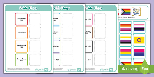 Twinkl Symbols: Pride Flags Quiz (professor feito) - Twinkl
