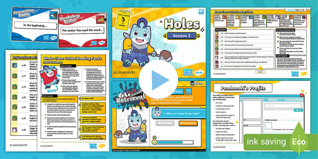 UKS2 Holes Whole-Class Guided Reading Pack 2 (Teacher-Made)