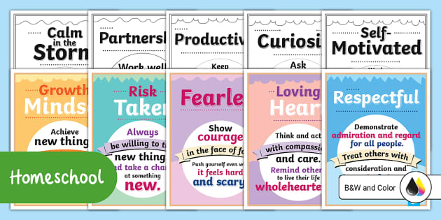 Character Achievement Posters (teacher made) - Twinkl