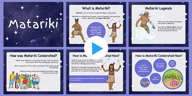 Matariki PowerPoint - Matariki, celebration, Maori, powerpoint