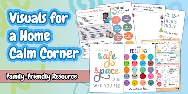 Visuals for a Home Calm Corner