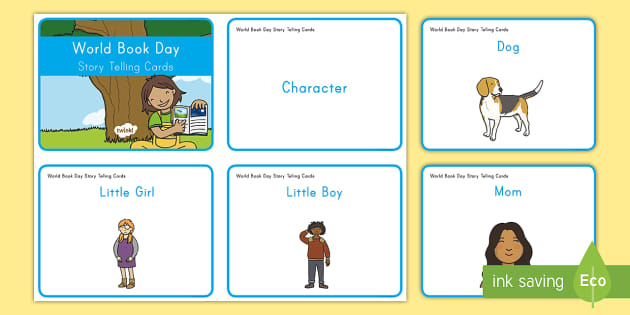 World Book Day Storytelling Cards – Twinkl USA Resources