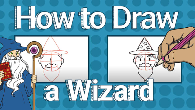How to Draw a Wizard | Twinkl Kid's TV (teacher made)