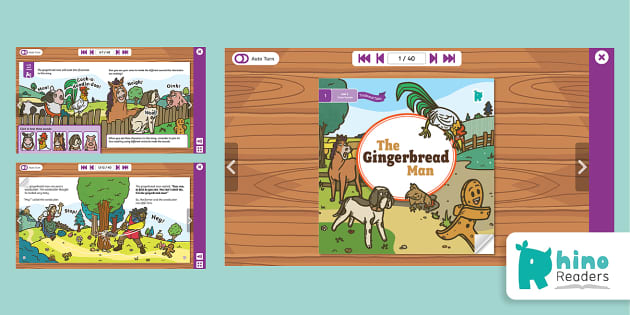 Level 1 Unit 2 Decodable Readers: The Gingerbread Man