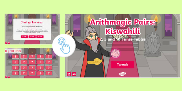 Interactive Games: Jedwali na Nyakati