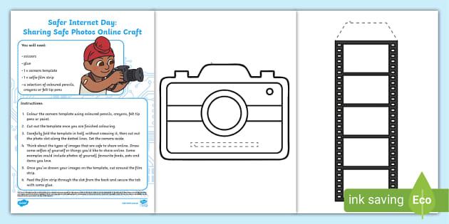 Safer Internet Day: Sharing Safe Selfies Online Craft