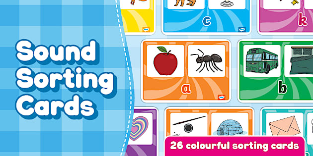 Sound Sorting Cards