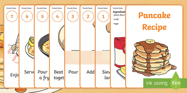 How to Make Pancakes (teacher made)