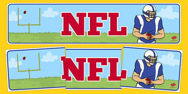 Football Banner (teacher made)