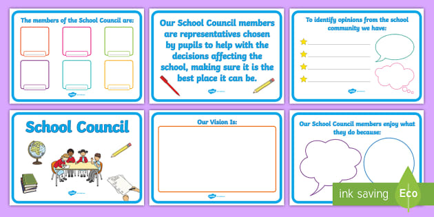 Pupil Voice School Council Display Pack (teacher made)