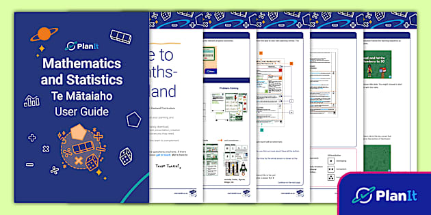 PlanIt Mathematics Te Mataiaho User Guide (Teacher-Made)