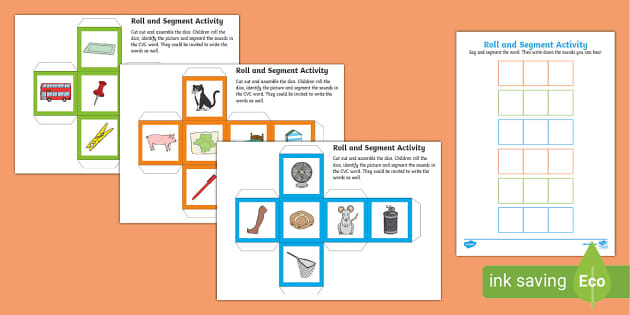 Roll and Segment Activity (l'enseignant a fait) - Twinkl Roll and Segment Activity (l'enseignant a fait) - Twinkl