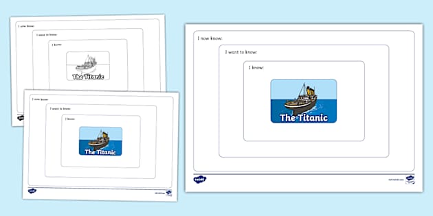 KS1 The Titanic Topic Overview Writing Frame - Twinkl KS1 The Titanic Topic Overview Writing Frame - Twinkl