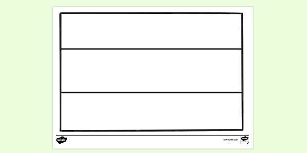 Austrian flag Colouring Sheet | Colouring Sheets - Twinkl